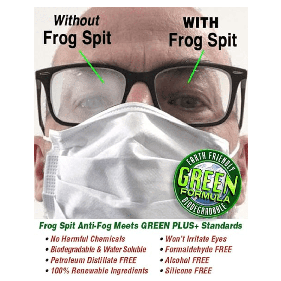 100 Pack of Frog Spit-Ultimate Anti-Fog Wipes for Clear Vision – FrogSpit